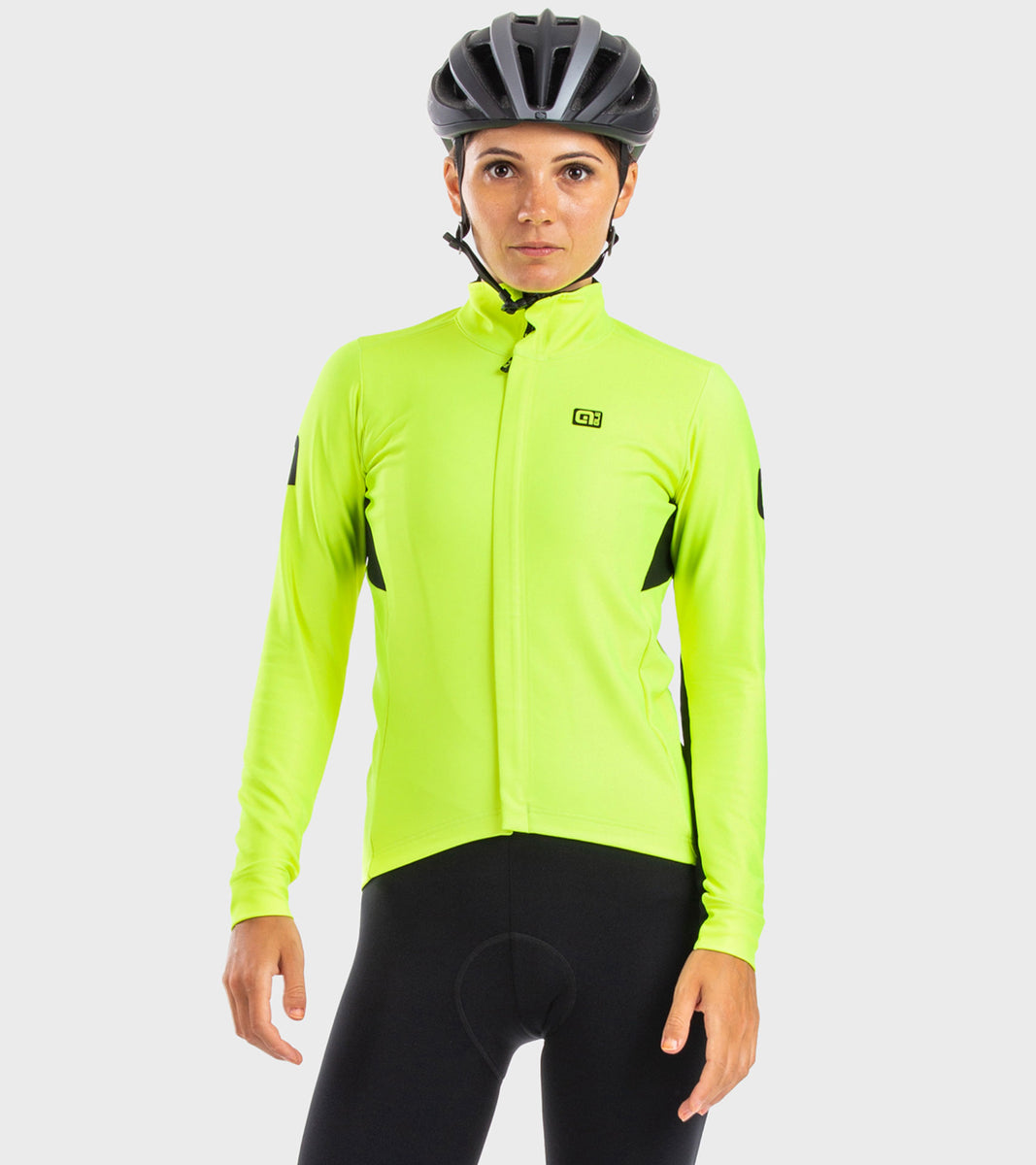 Klimatik K-Idro Women's Long Sleeve Jersey - Fluro Yellow – Ale Cycling ...